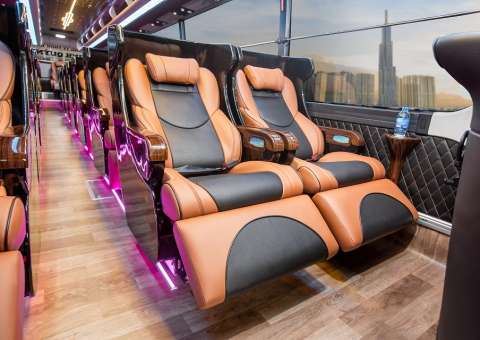 SKYBUS GOLD - Universe Limousine ghế nằm hạng thương gia cao cấp
